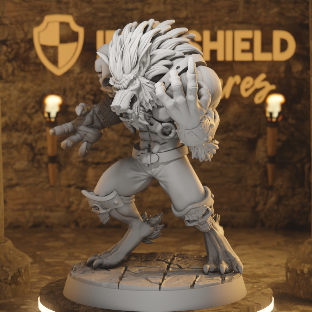 Willveris – Werewolf Beast Monster Lycan Curse – IronShield Army