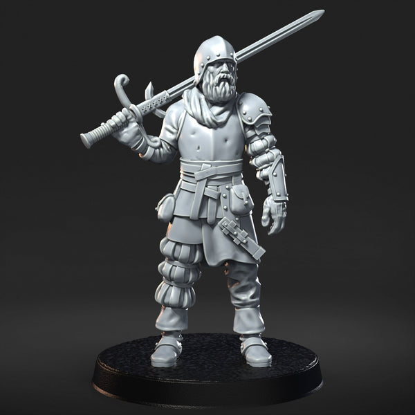 Steel Age Warriors - Knights | Tabletop RPG Figure – IronShield Army